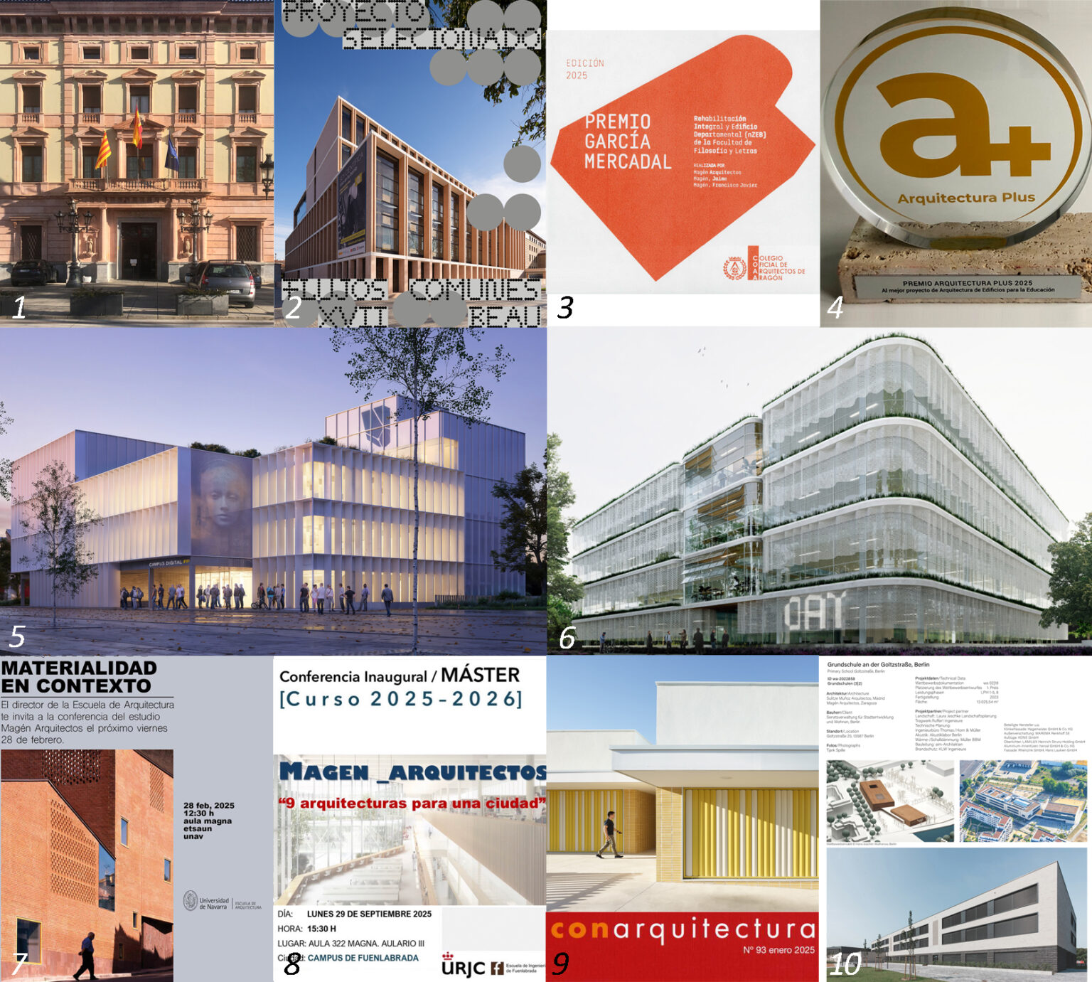 2025. Resumen gráfico - Magén Arquitectos